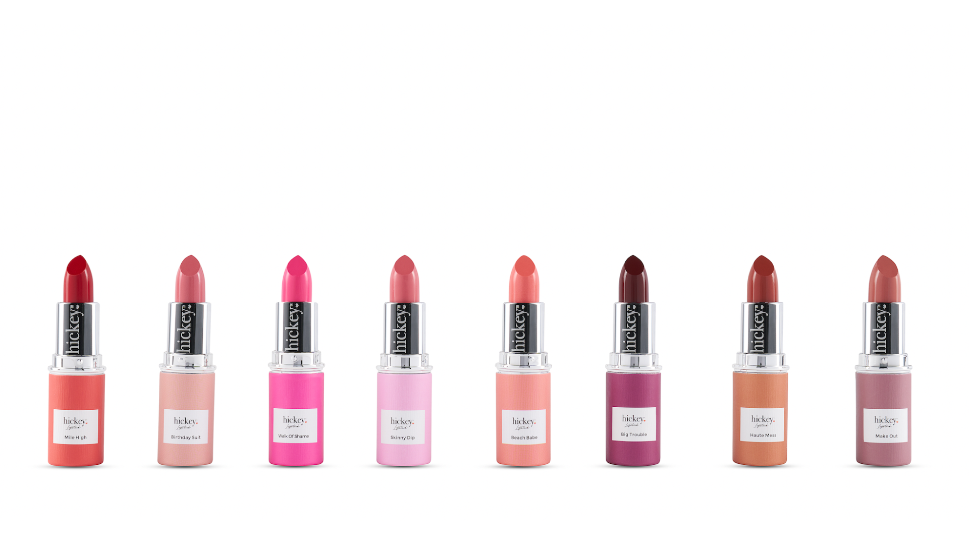 The Vault Collection Refills | Complete Organic Lipstick Set | Hickey ...